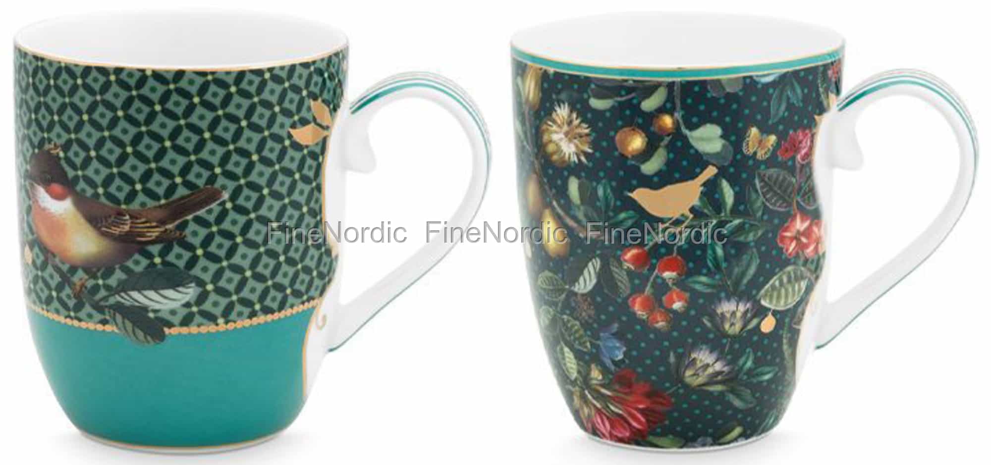 Pip Studio Krus Small Winter Wonderland Sett med 2 i Gaveeske