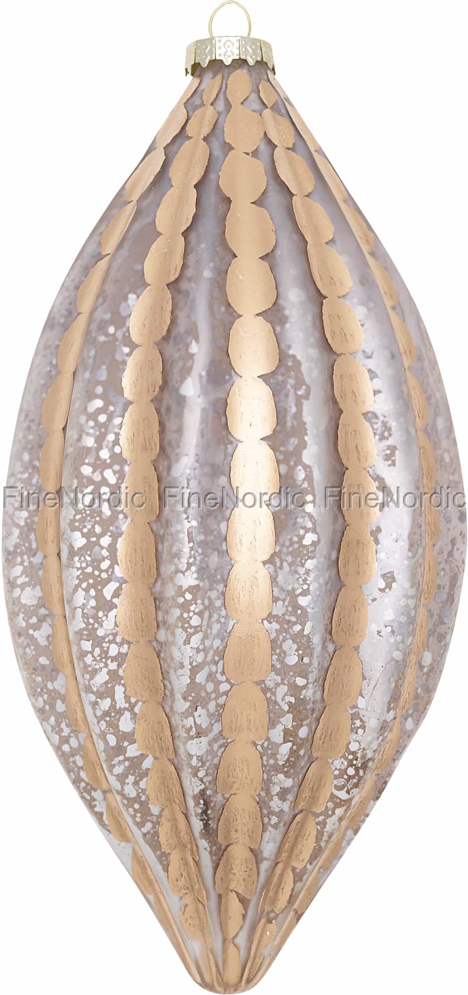 GreenGate Julepynt Miste Decorated Antique Gold XXLarge