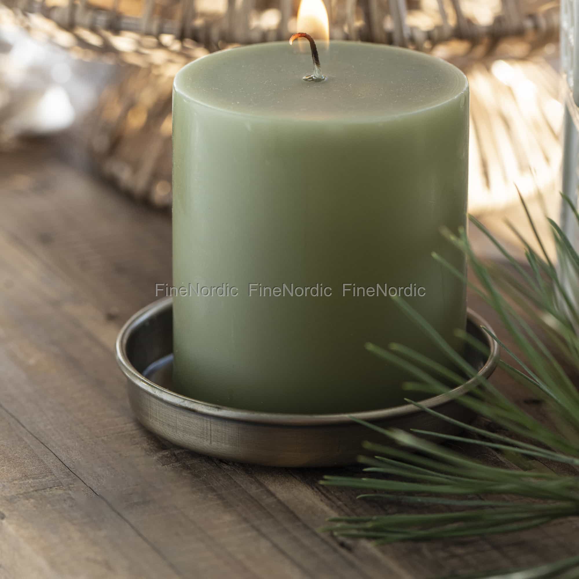 Ib Laursen Lysbrett med Kant Messing Mini