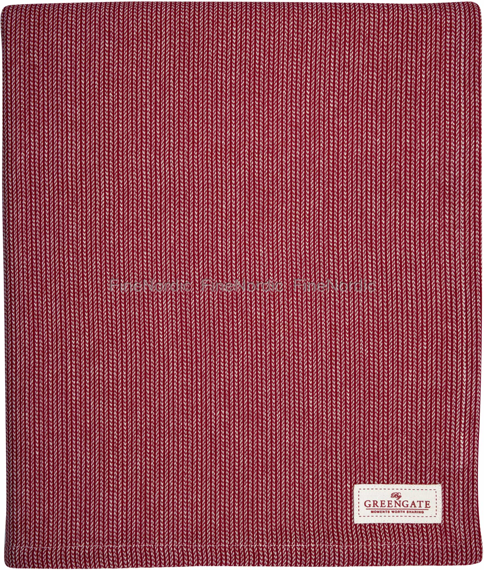 GreenGate Duk Alicia Red 130 x 170 cm