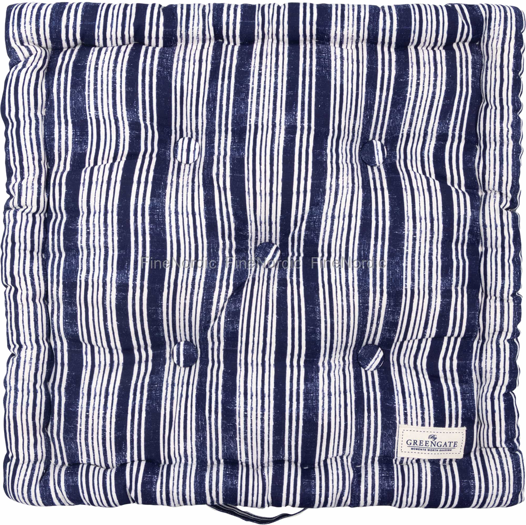 GreenGate Bokspute Valetta Blue 50 x 50 cm