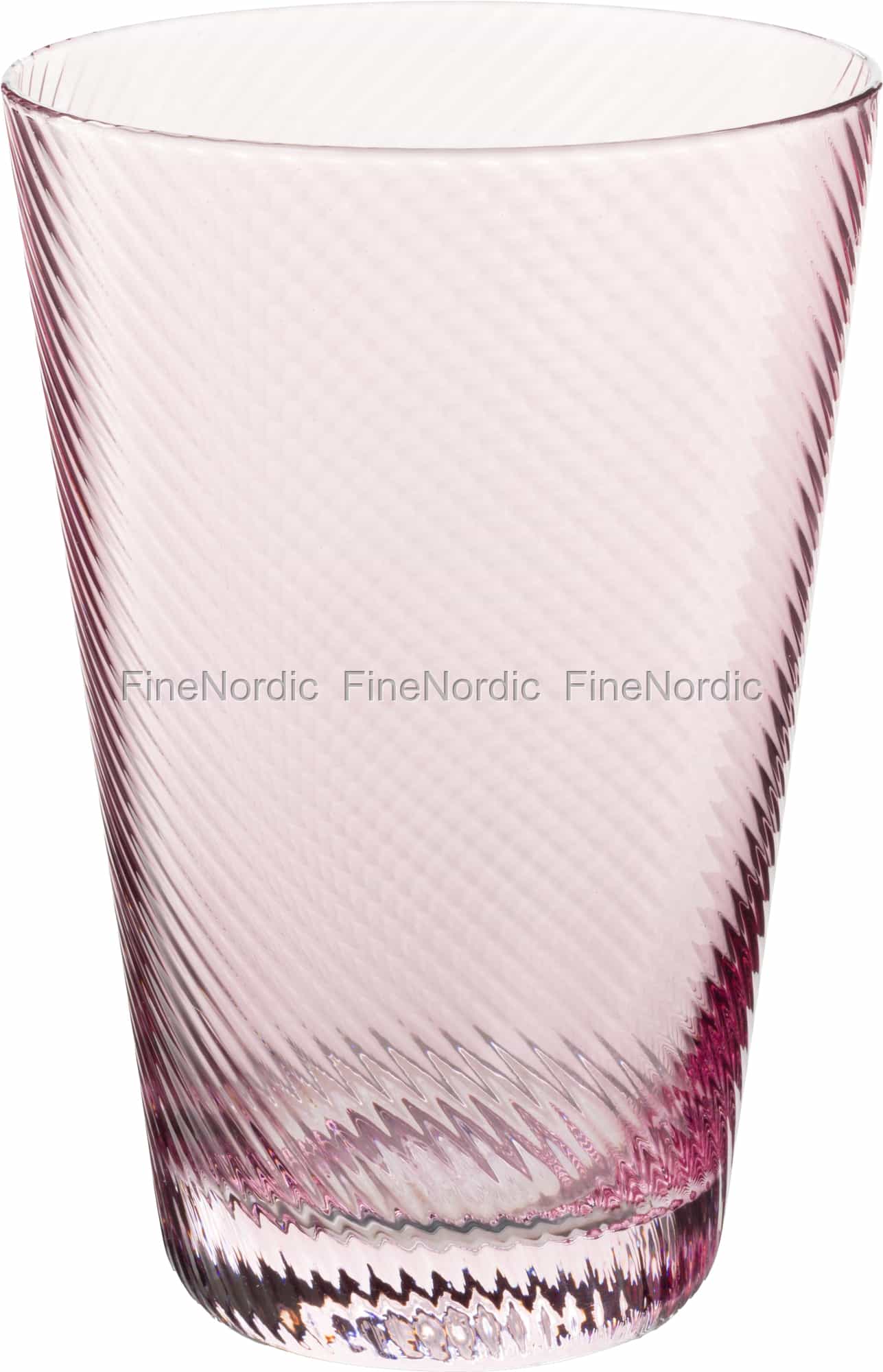 Pip Studio Longdrink Glas Twisted Lilla