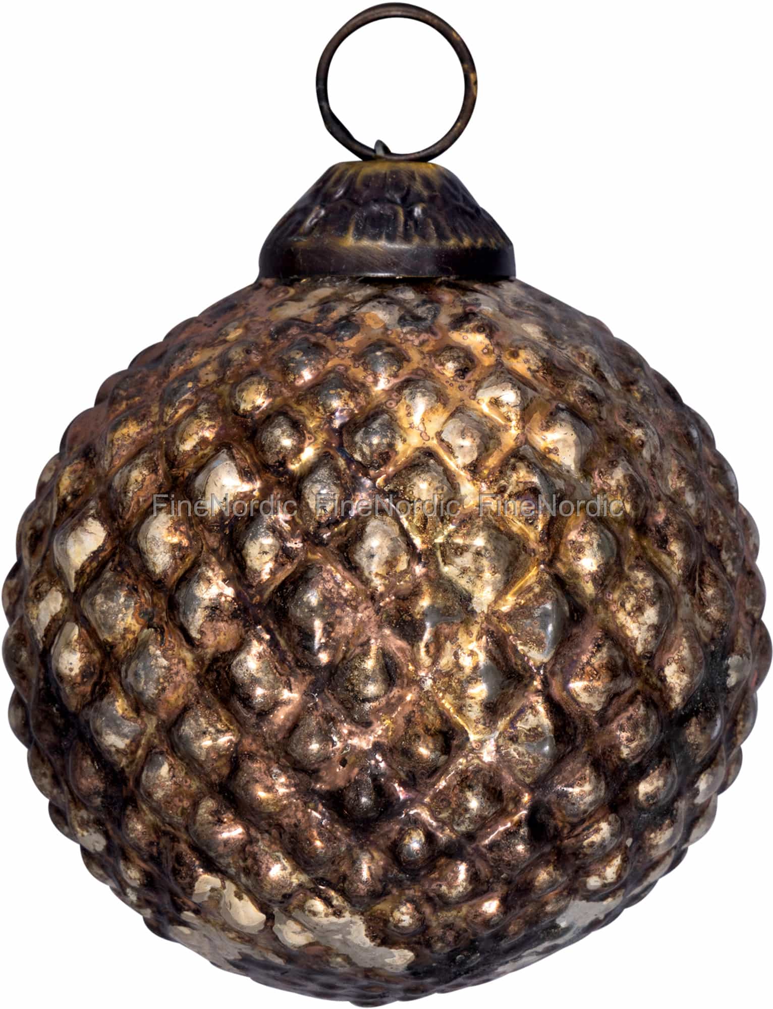 GreenGate Julekule Glass Cutting Gull Medium