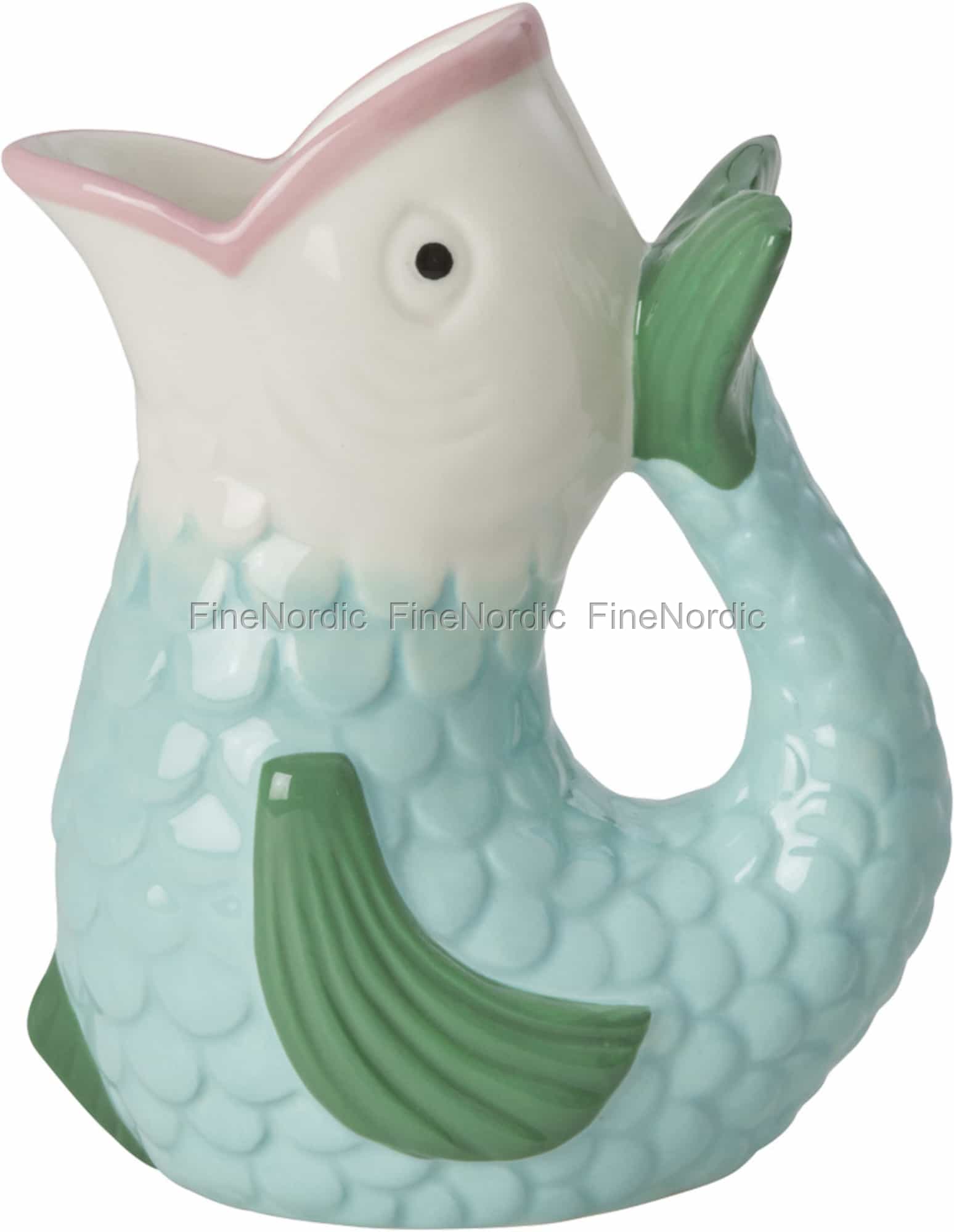 Rice Keramikk Vase - Fisk - Liten